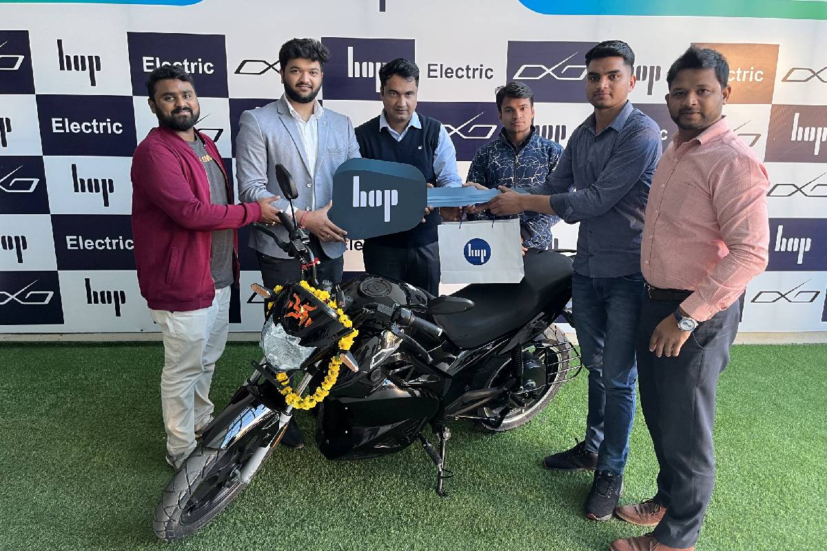 HOP Electric Delivers First Batch of Oxo High-Speed E-Bikes in Jaipur ...