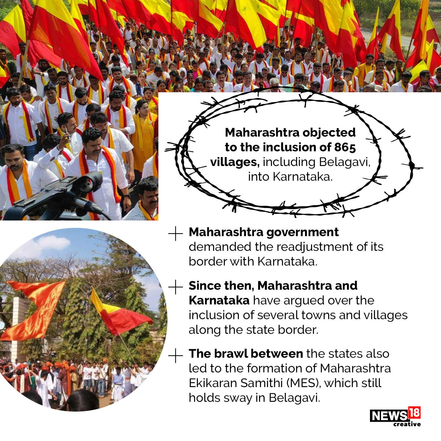 Karnataka-Maharashtra Border Row: What is the Belagavi Dispute? All You ...