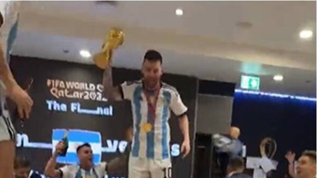 Watch | Lionel Messi Celebrates World Cup Victory With Dance Moves on ...