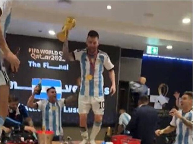 Watch | Lionel Messi Celebrates World Cup Victory With Dance Moves on ...