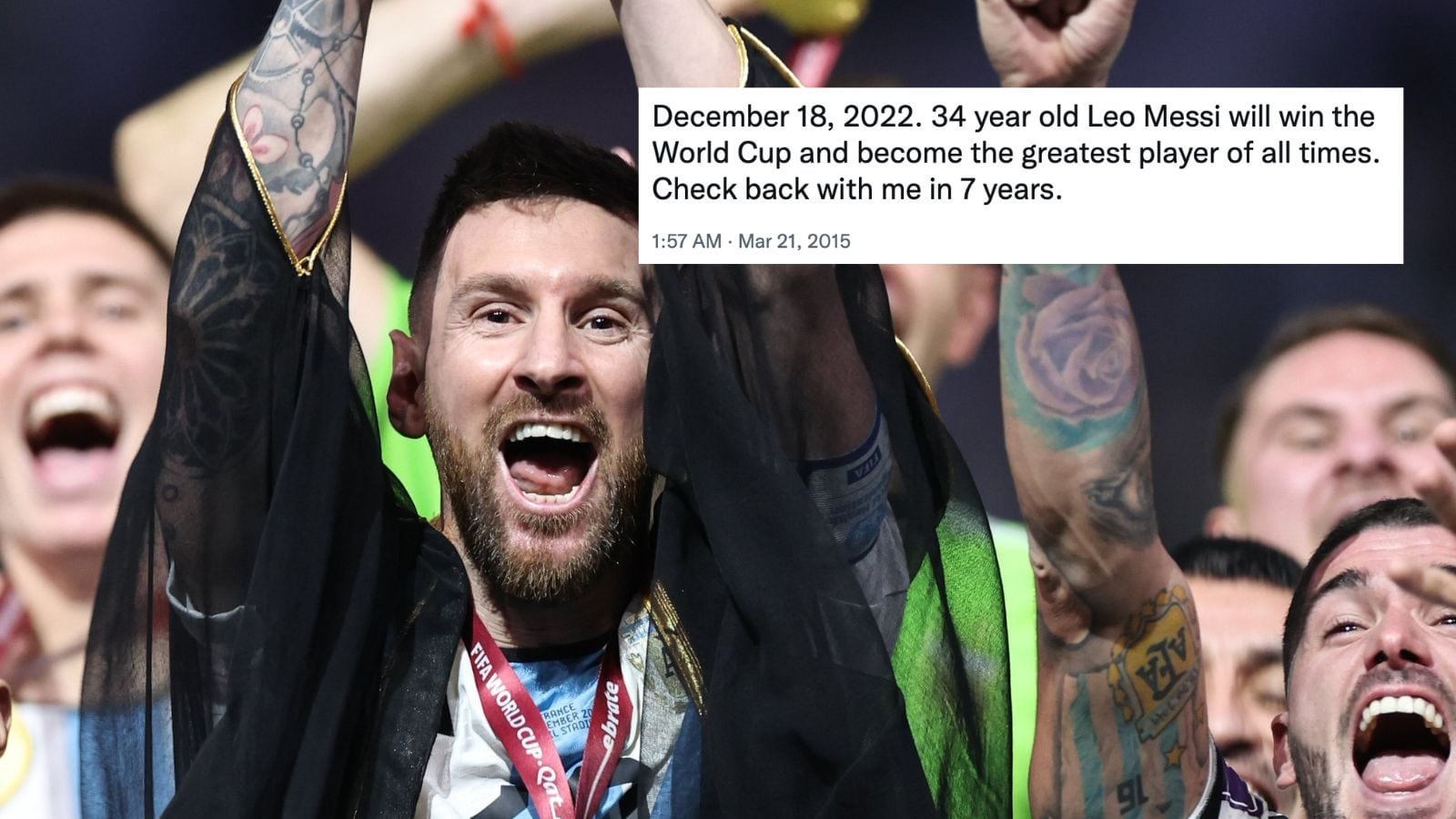 7-Year-old Tweet 'Predicting' Messi's FIFA World Cup Win Has Stumped ...