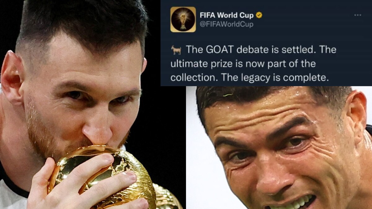 FIFA Deletes 'GOAT Debate Settled' Tweet After Messi vs Ronaldo Fan ...