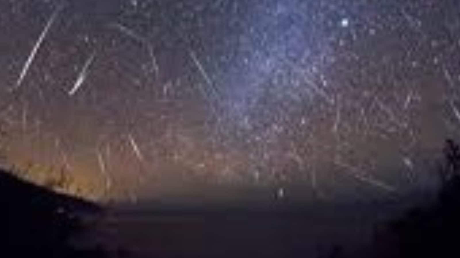 Real Meteor Shower 2022