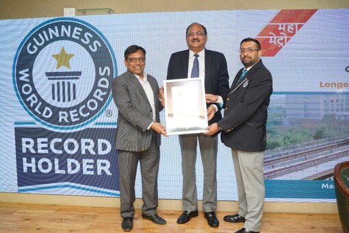 Nagpur Metro Enters Guinness Book of World Records for World's Longest ...
