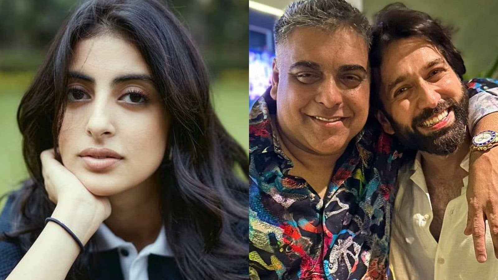 Navya Naveli Goes OMG As Bade Acche Lagte Hain 2 Star Nakuul Mehta Meets OG Ram Kapoor; See Pic ...