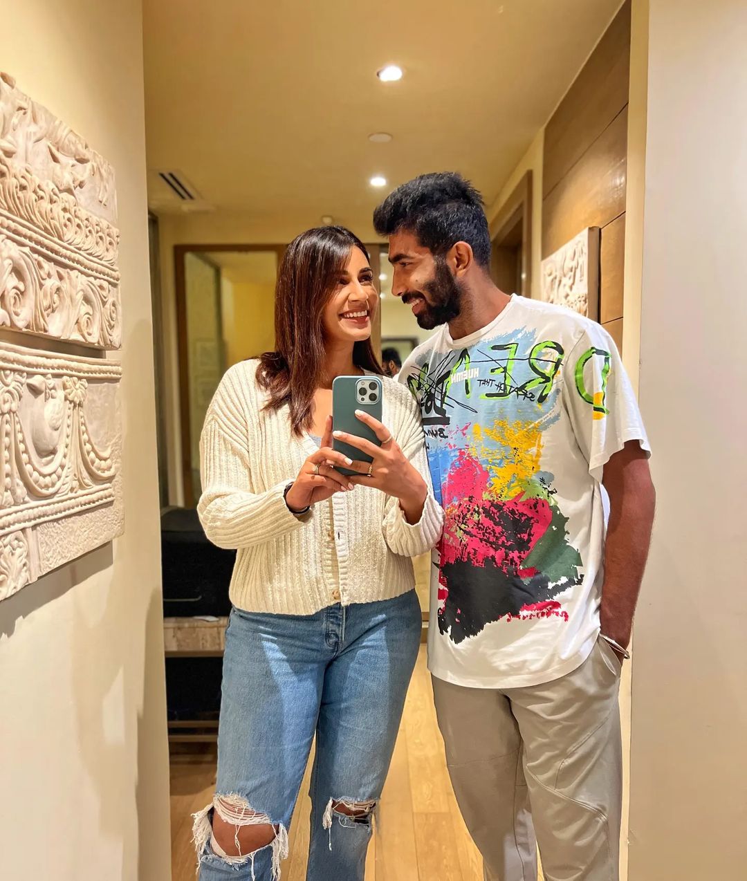 Birthday Special: 10 Pictures Of Jasprit Bumrah And Wife Sanjana ...