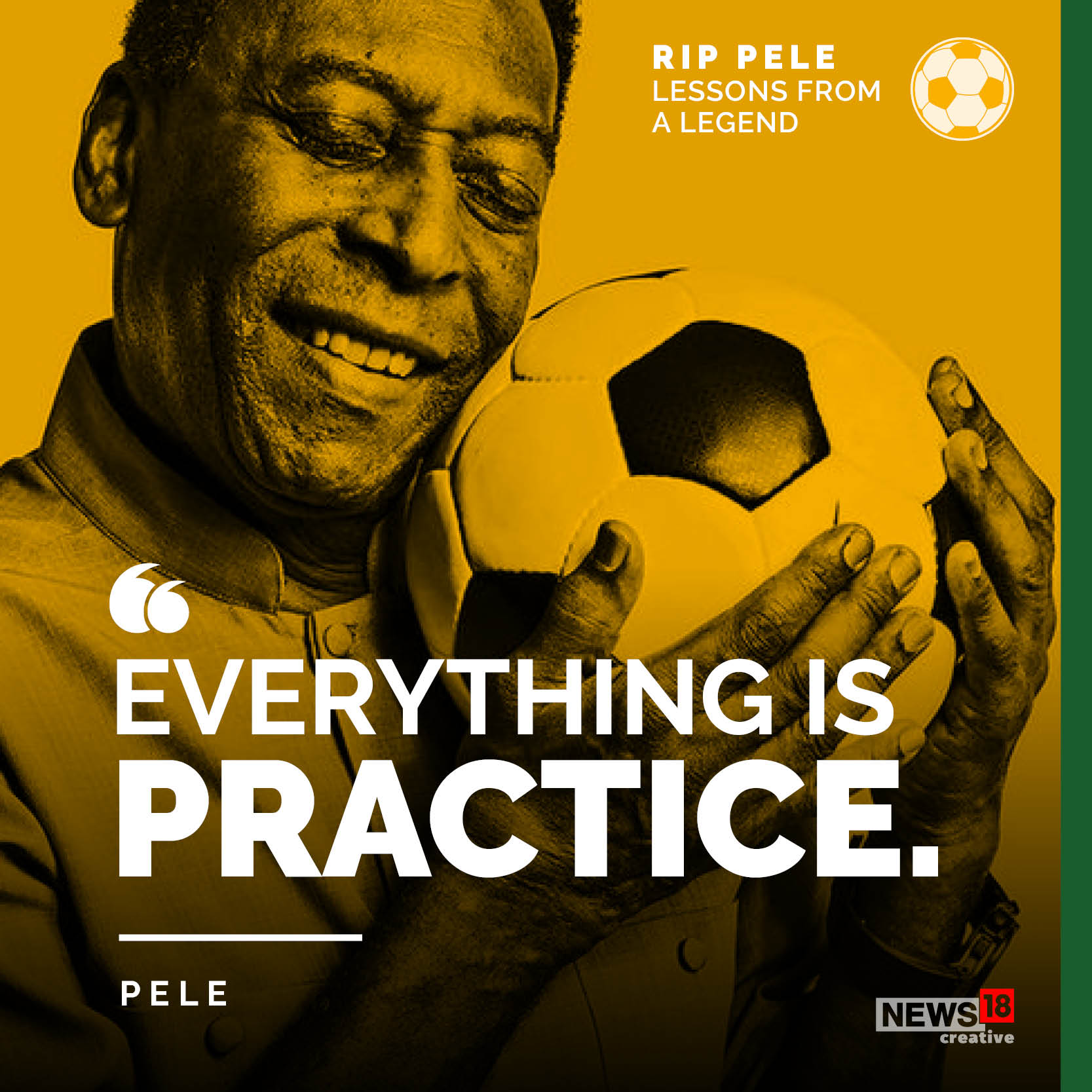 Pele Practice Quotes Top 60 Pelé Quotes (2025 Update) QuoteFancy