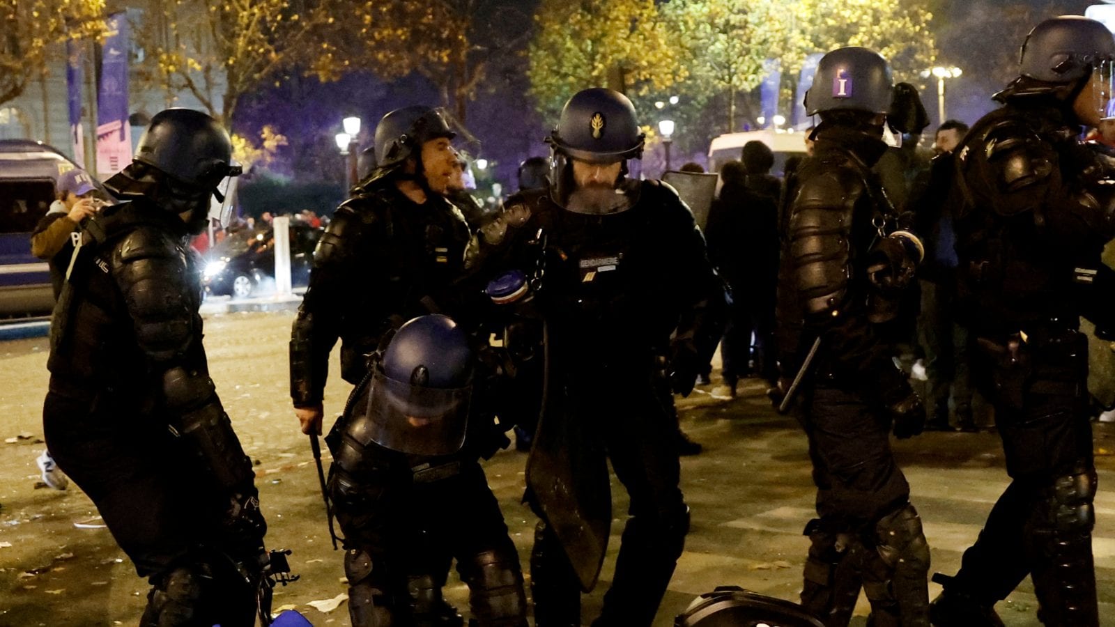 Morocco, France Fans Clash With Police in Paris After World Cup Win ...