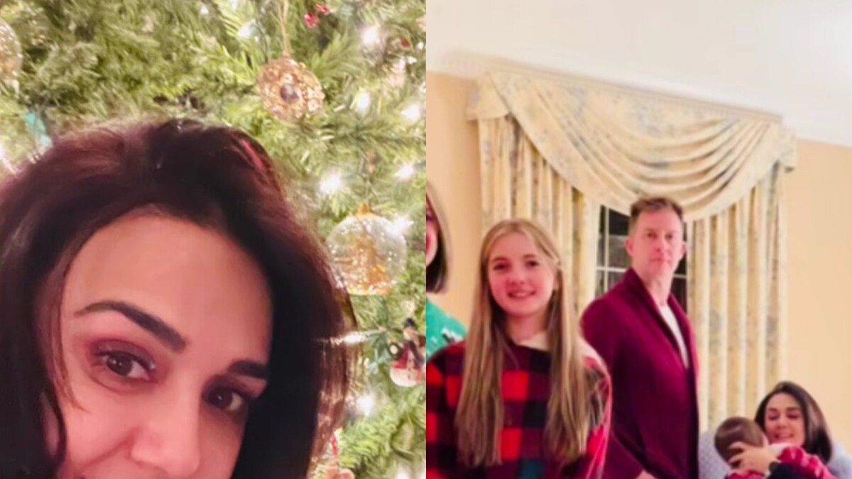 Preity Zinta's Christmas Celebration With Twins Jai, Gia Is All Things ...
