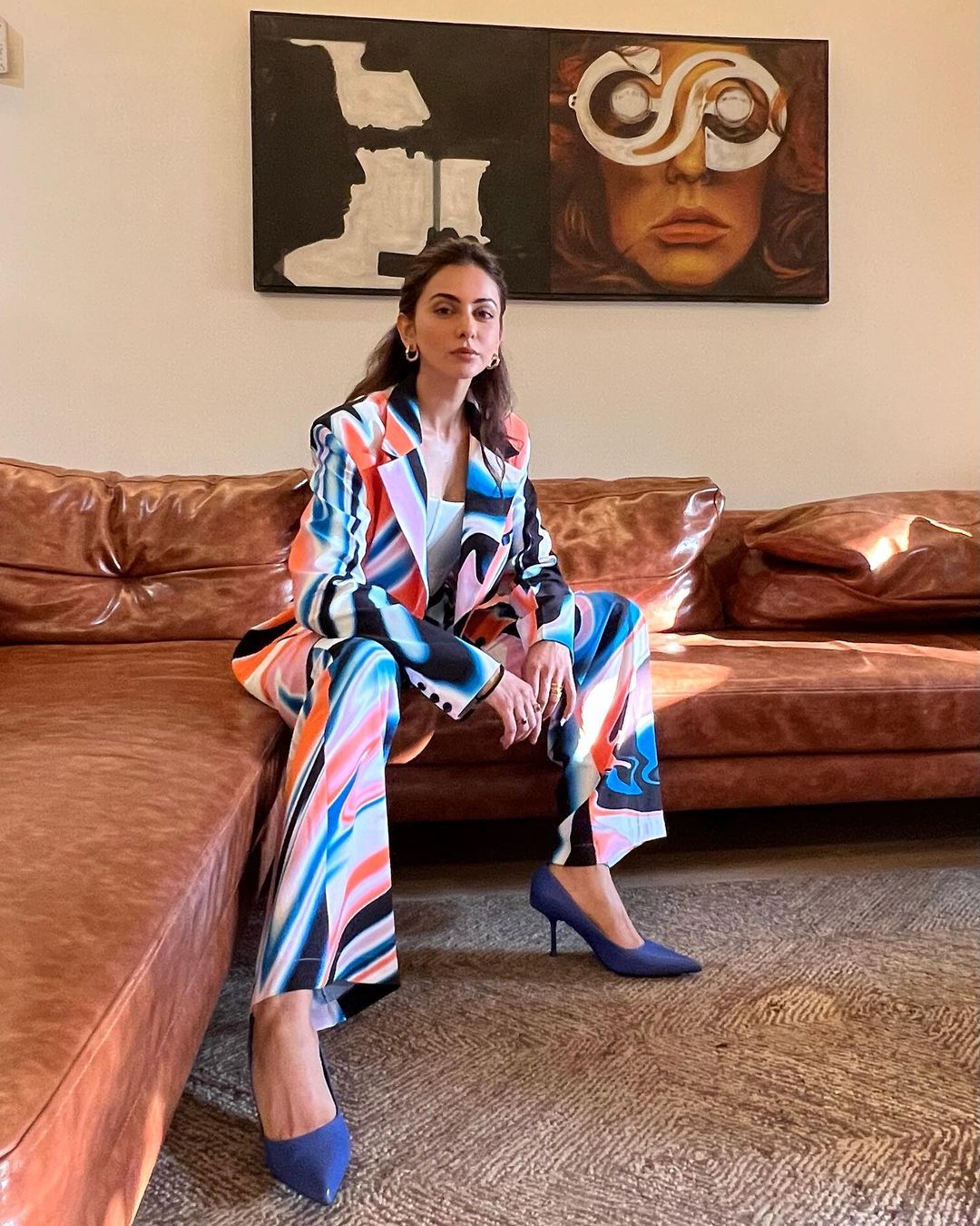 Rakul Preet Singh Gives Boss Lady Vibes in Chic White Pantsuit, Check ...