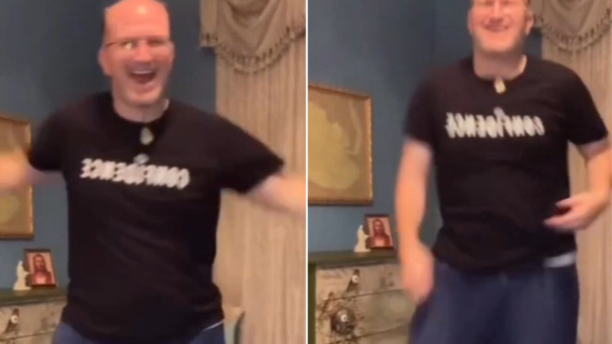 Ricky Pond aka Dancing Dad Grooves to DDLJ's 'Mehndi Laga Ke Rakhna ...