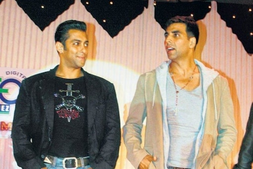 Salman Khan Drops Old Video Of Akshay Kumar Breaking Down On A Tv Show