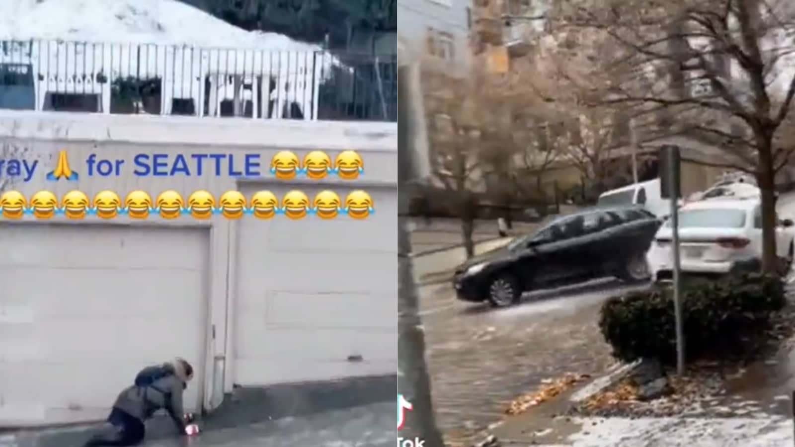 People in Seattle, Hit With Worst Freezing Rain in a Decade, Are ...