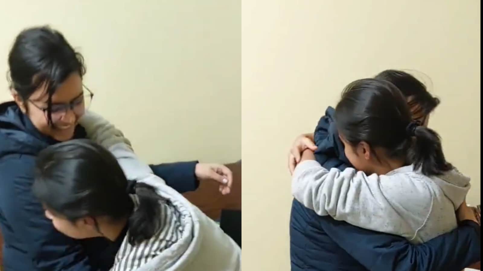 Girl Meets Sister After Six Months Her Reaction Is Overwhelming Buzz News News18
