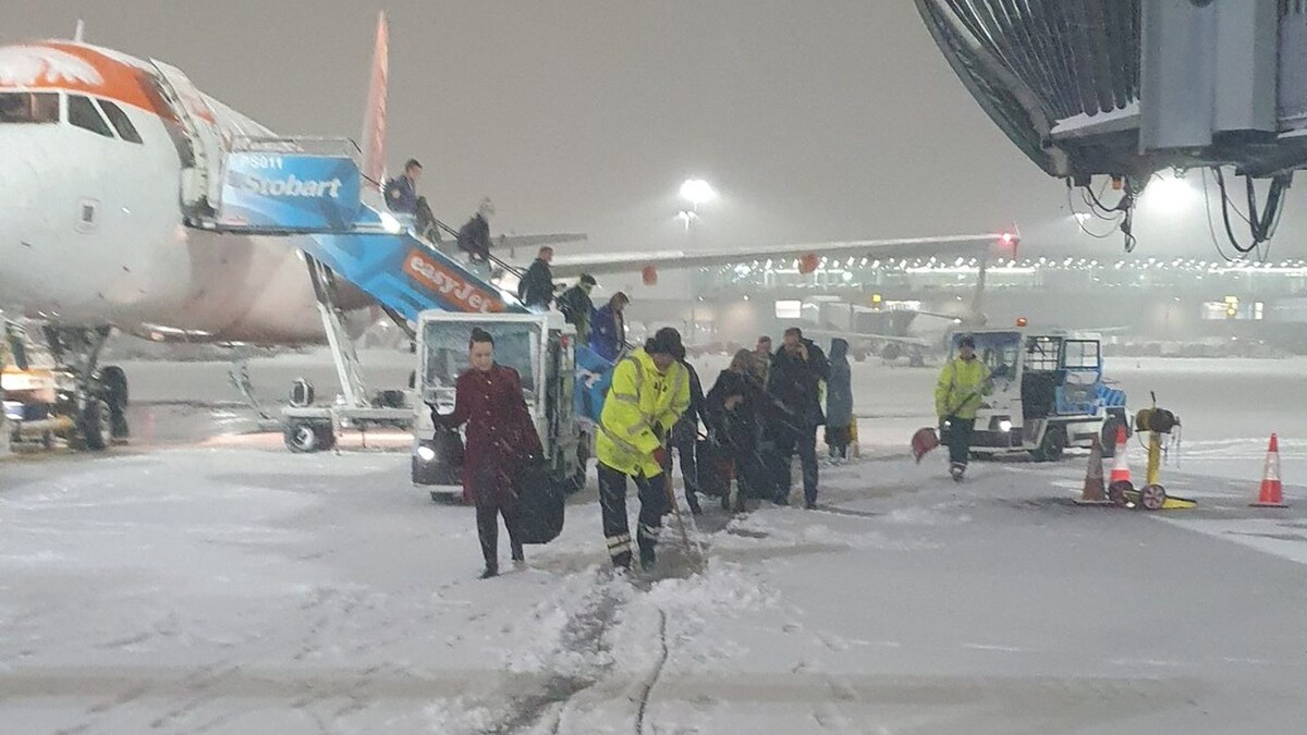 UK’s Stansted Airport Suspends All Flights Due to Snow, Freezing Fog ...