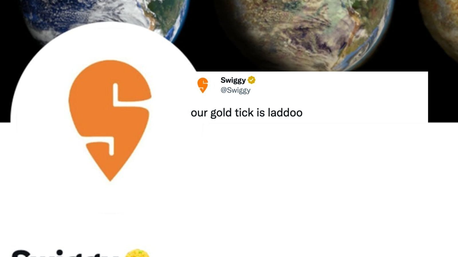 Swiggy Changes Twitter Bio After Getting Golden Tick, It Has a 'Munna ...