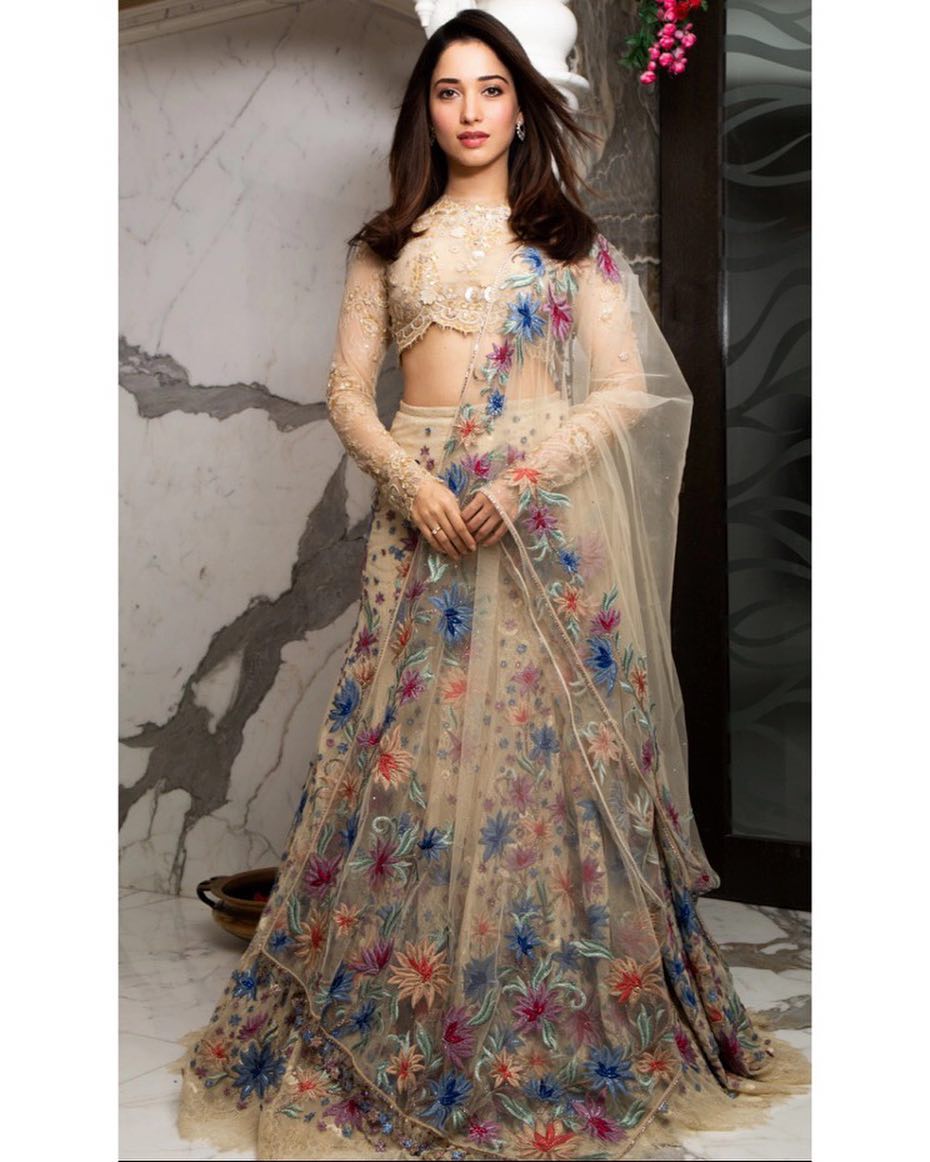 Tamannaah Bhatia Is A Sight For Sore Eyes In Beautiful Ombre Lehenga, Check Out The Diva's Most ...