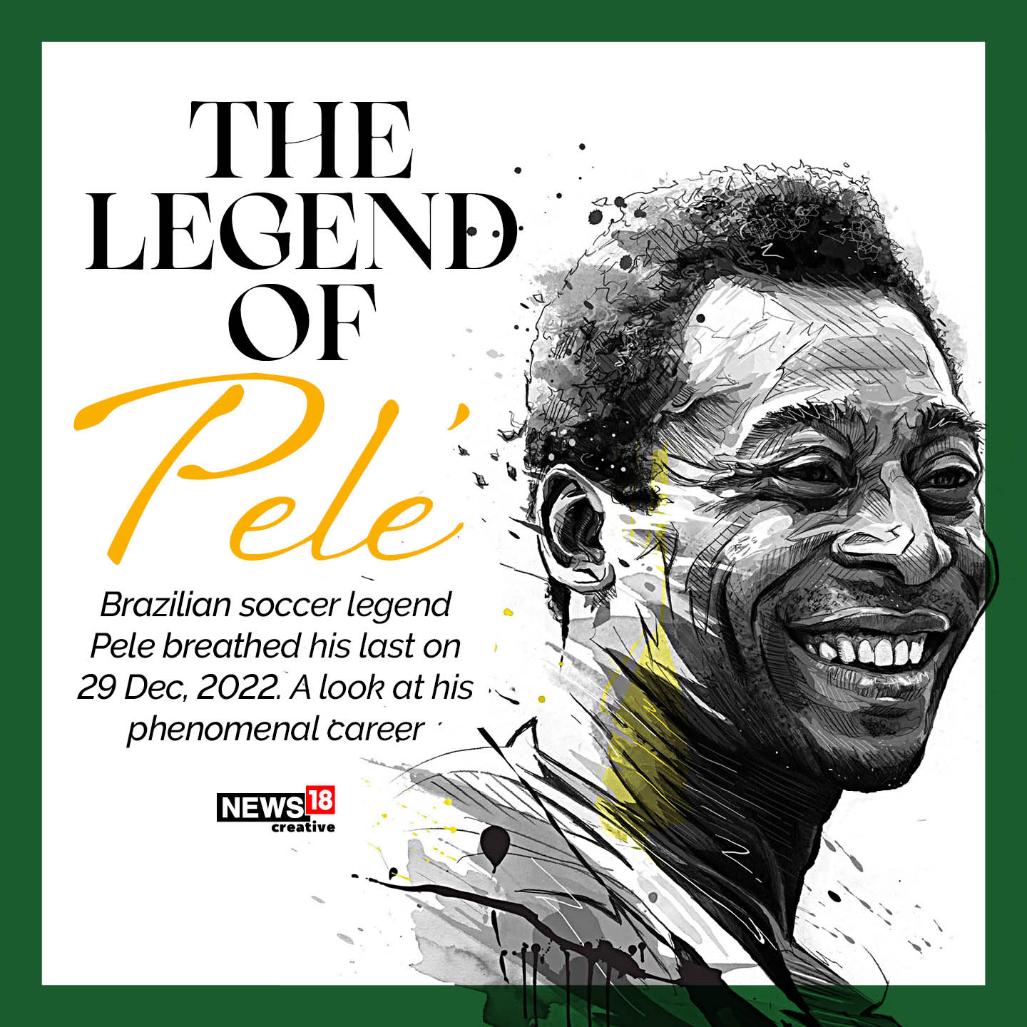 'Brazil's National Treasure' - A Look at Pele's Phenomenal Career - News18