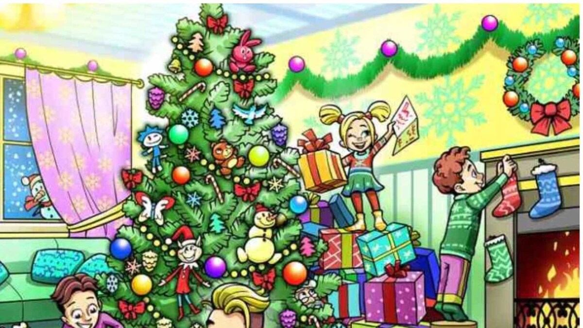 Optical Illusion: Can You Spot the Hidden Santa Claus in This ...