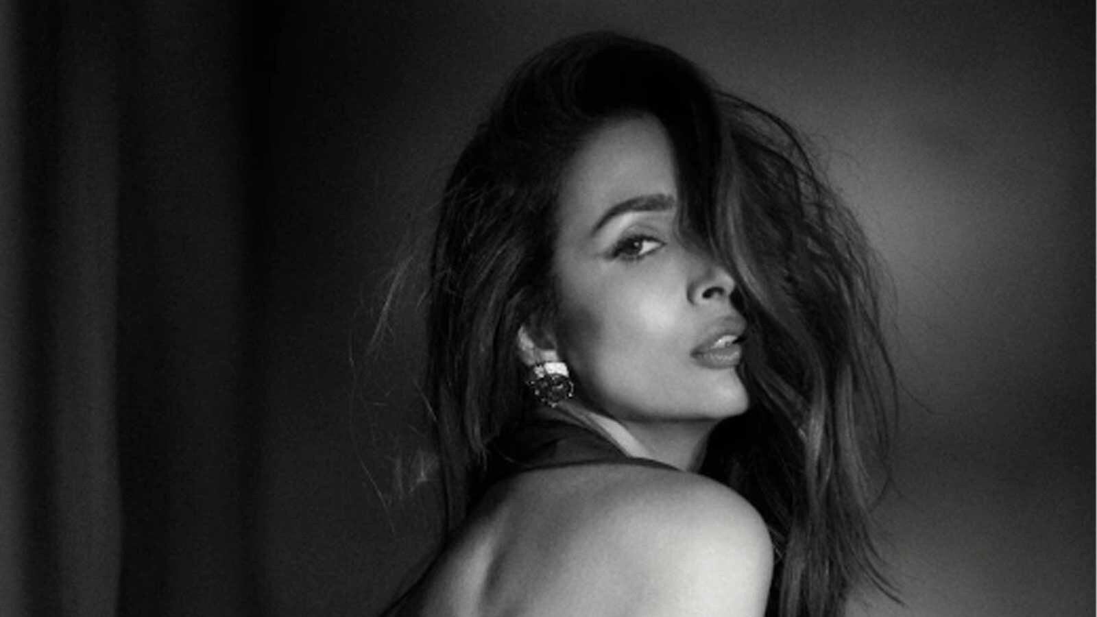 Malaika Arora Raises The Temperatures In Portrait Monochrome Photos ...
