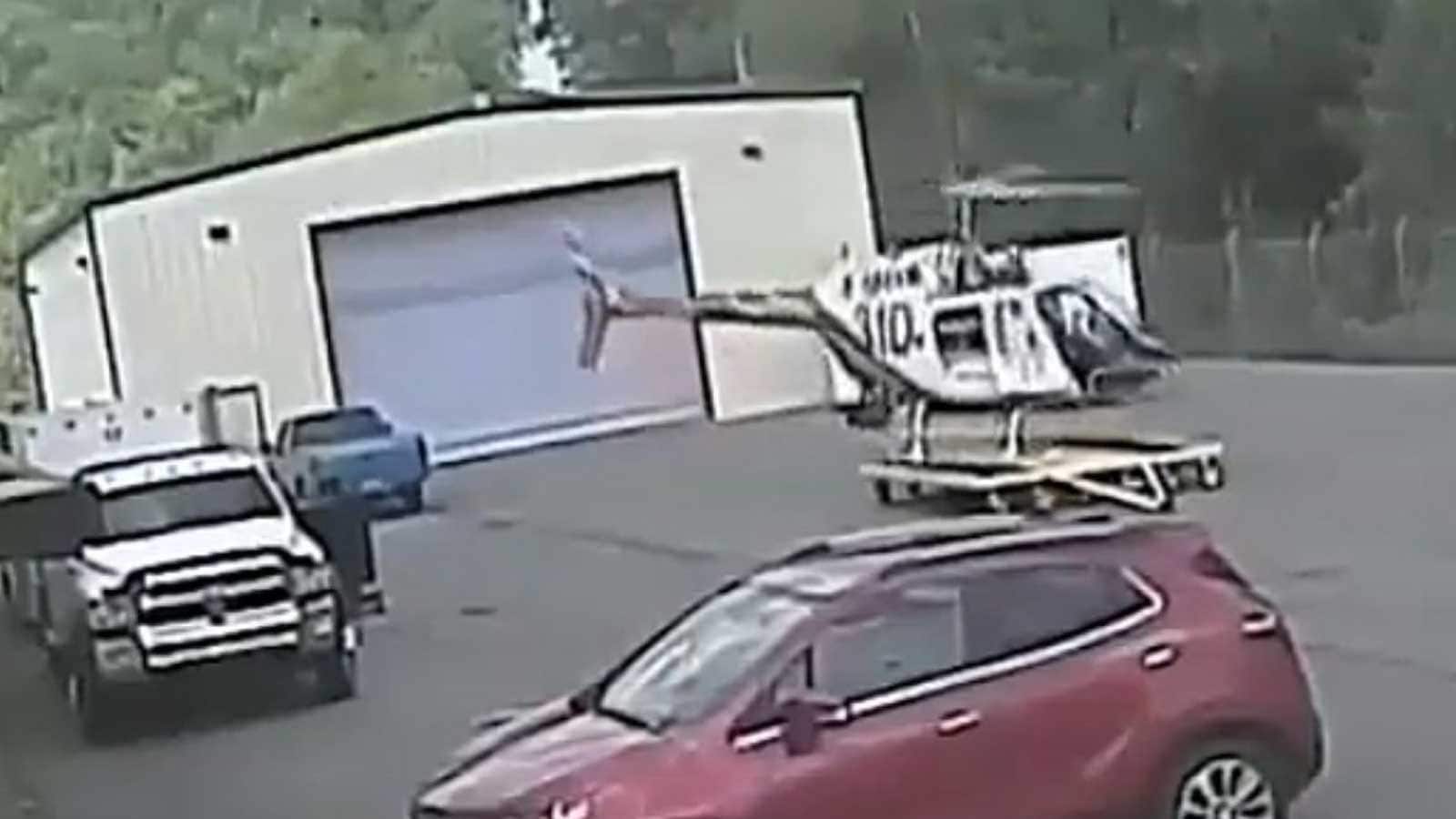 Watch: Pilot Fails To Control Helicopter After Takeoff, And Then ...