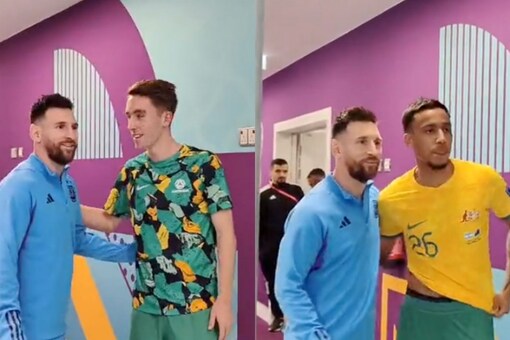 WATCH: Australia Players Fanboy Over Lionel Messi, Get Lined Up For ...