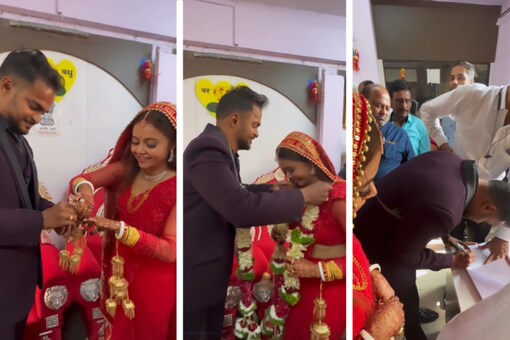 Devoleena Bhattacharjee Gives Sneak Peek Into Her Court Marriage With ...