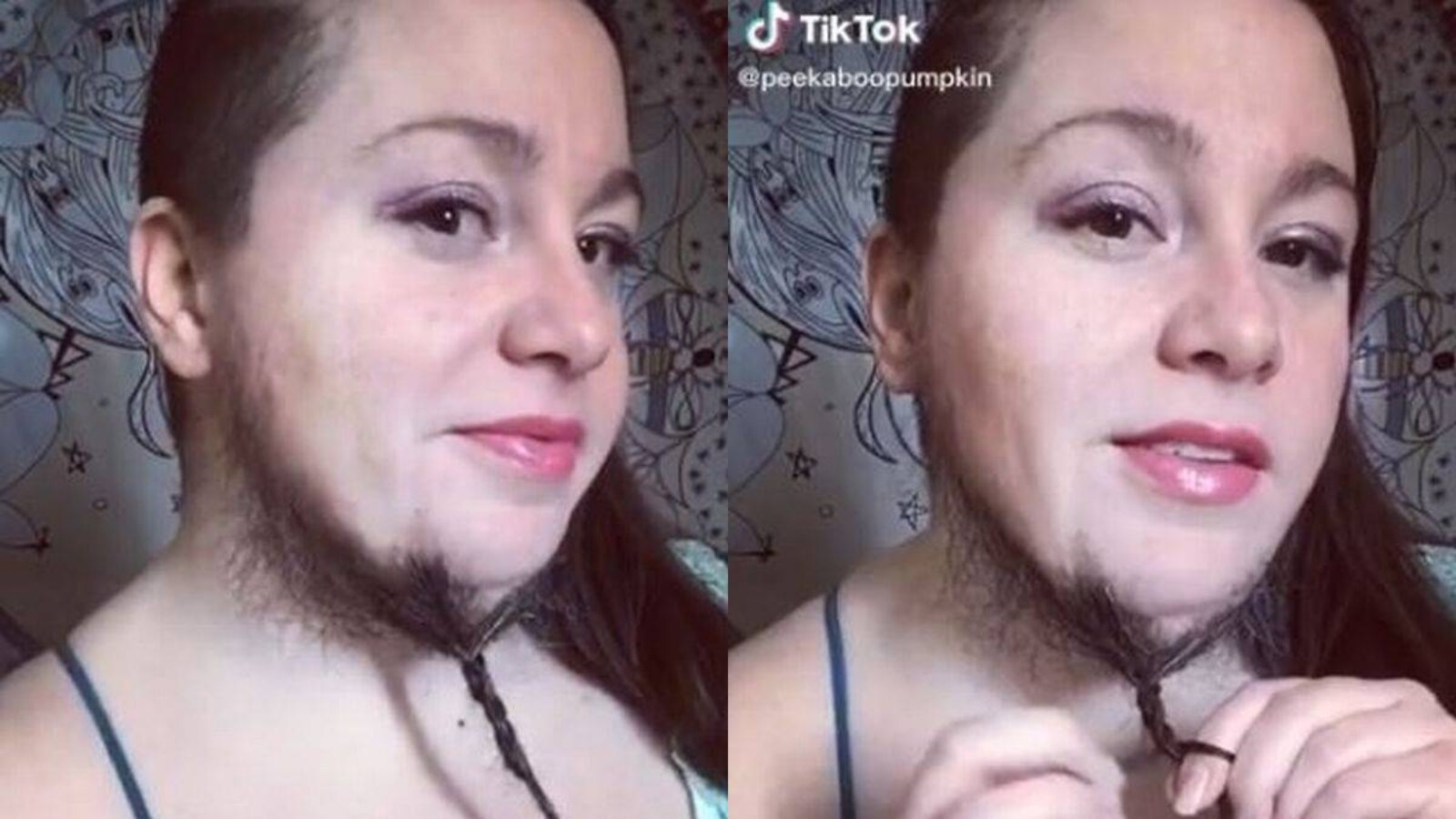 US Woman Embraces Her Facial Hair, Flaunts It On TikTok | Buzz News ...