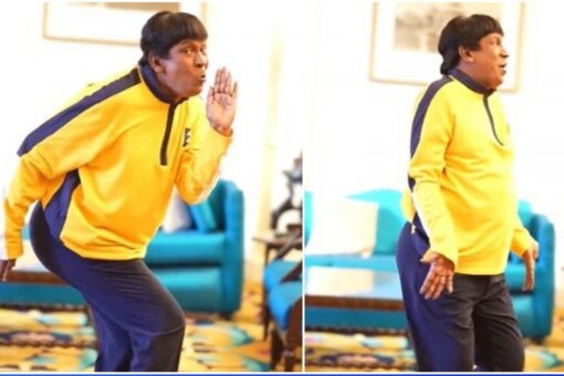 Vadivelu Shakes a Leg to Kacha Badam As Part of Promotions For Naai ...