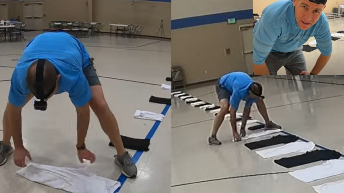 This US Man Creates Guinness World Record By Folding 31 T-Shirts In 1 ...