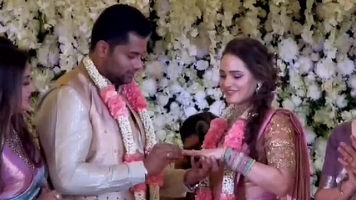 Amar Actor Abhishek Ambareesh Gets Engaged To Entrepreneur Aviva Bidapa ...