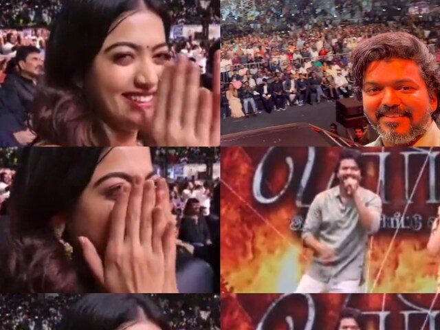 Vijay Leaves Rashmika Mandanna Blushing As He Sings Ranjithame at ...