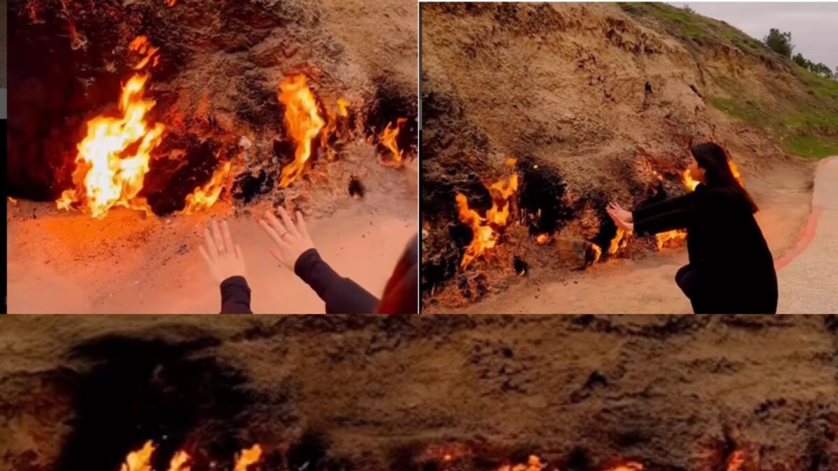 Watch: This Mountain In Azerbaijan Has Been On Fire For 300 Million ...