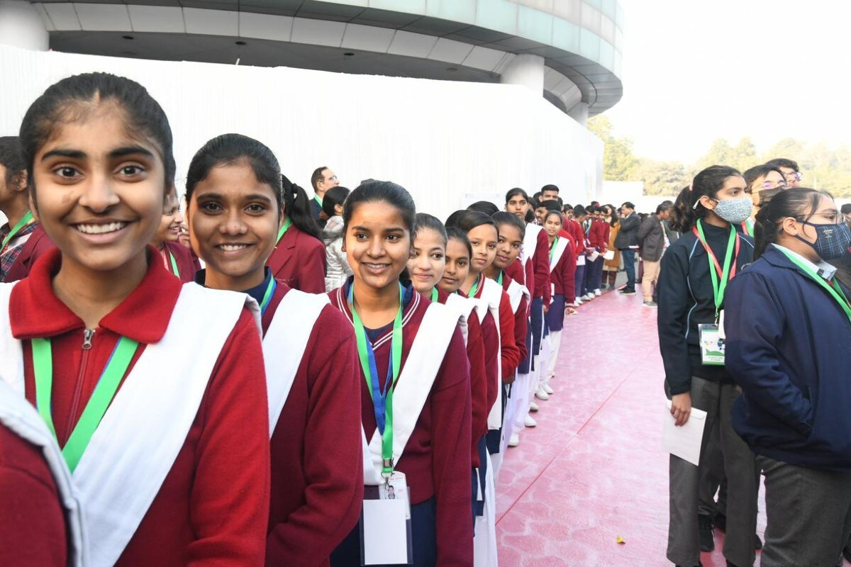 In Photos | Pariksha Pe Charcha 2023: Excitement of Students Captured as PPC 6th Edition Begins ...