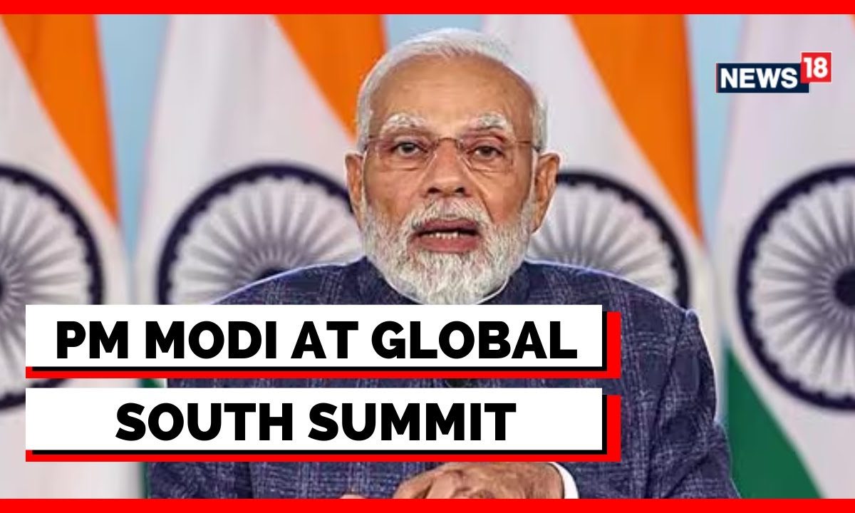 PM Modi Speech At Voice Of Global South Summit Prime Minister