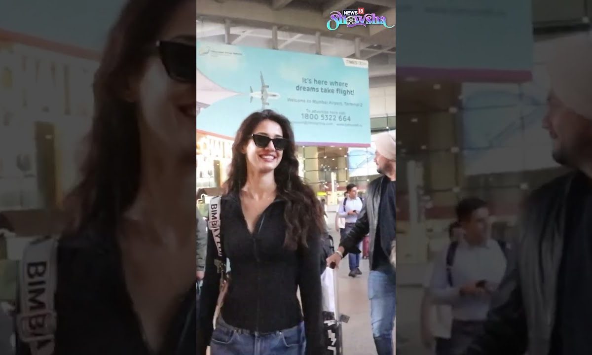 The Gorgeous Disha Patani Looks Stunning In This Uber-Chic Airport Look ...