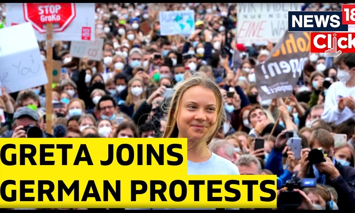 Greta Thunberg Joins Climate Protesters In Luetzerath, Germany ...