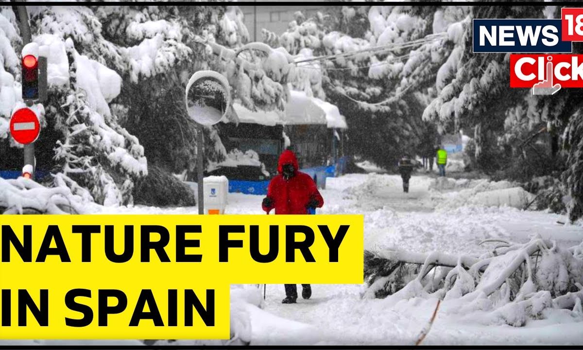 Spain Winter Storm Updates | Winter Storm Claims 1 Life, Puts Spain On ...