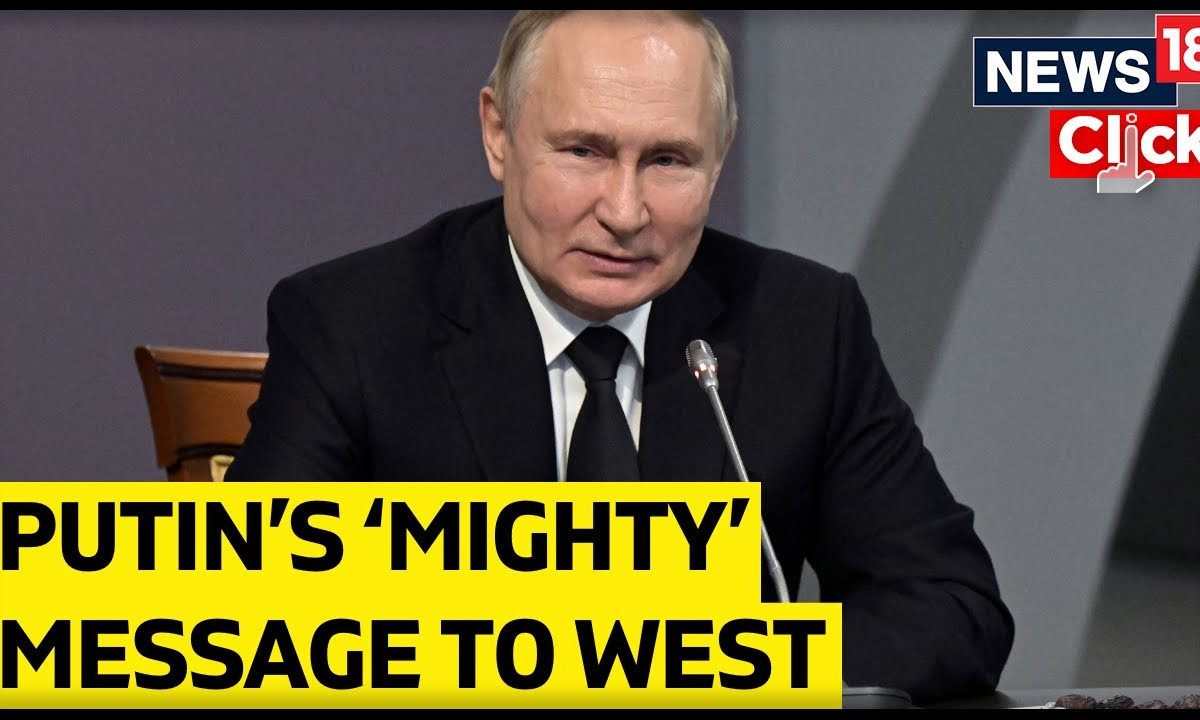 Russian President Vladimir Putin's Message | Putin Speech Live | Russia ...