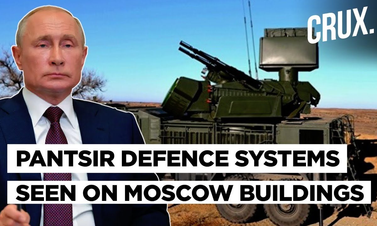 Putin’s Pantsir System On Roof Of Defence Ministry HQ l Russia Wary Of ...