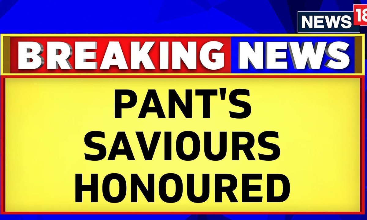 Republic Day | Driver Who Saved Rishabh Pant Felicitated By Uttarakhand ...