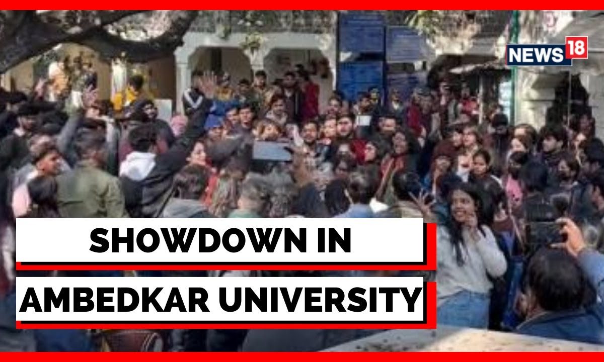 Bbc Documentary Screening | Protest In Delhi’s Ambedkar University ...