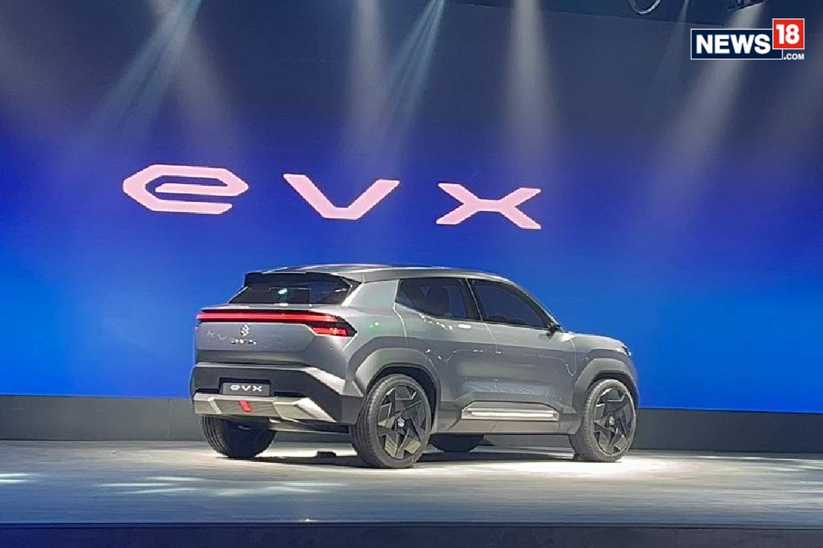 All-Electric Maruti Suzuki EVX Concept in Pics: See Design, Features ...