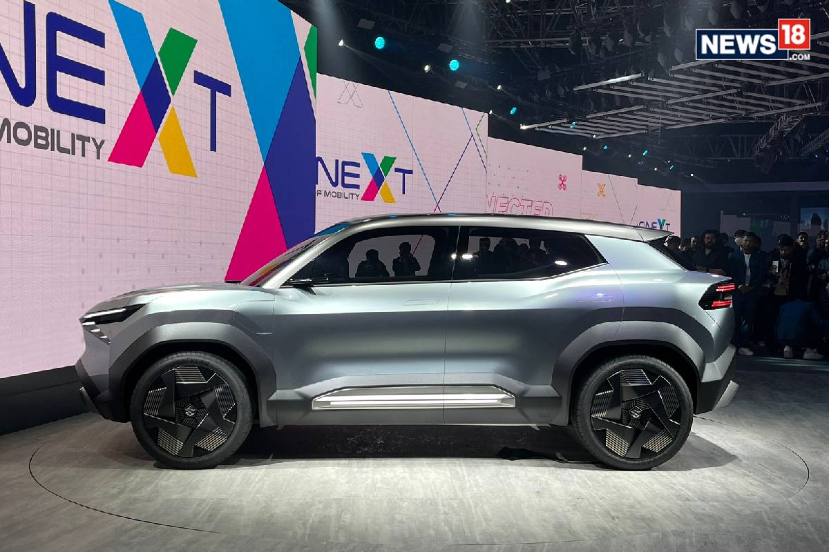 All-Electric Maruti Suzuki EVX Concept in Pics: See Design, Features ...