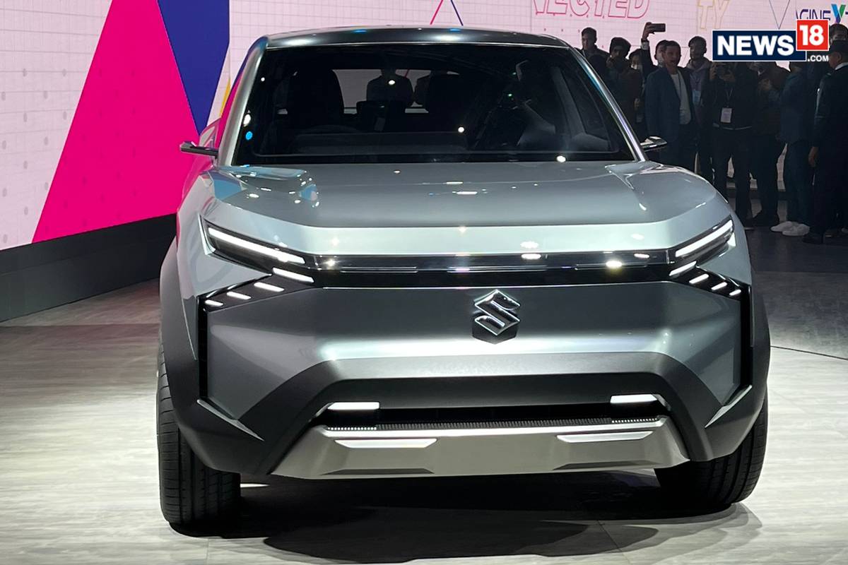 All-Electric Maruti Suzuki EVX Concept in Pics: See Design, Features ...