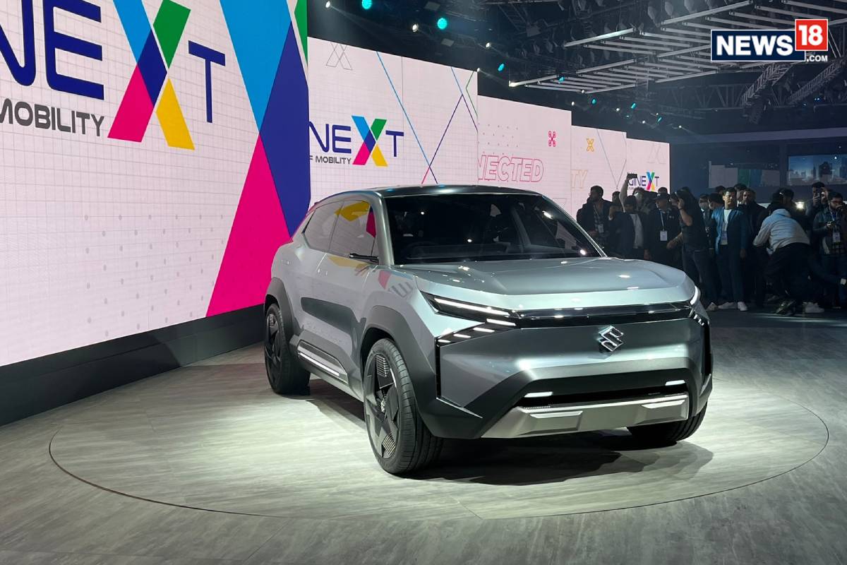All-Electric Maruti Suzuki EVX Concept in Pics: See Design, Features and More - News18