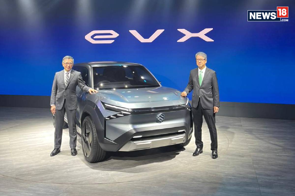 All-Electric Maruti Suzuki EVX Concept in Pics: See Design, Features ...