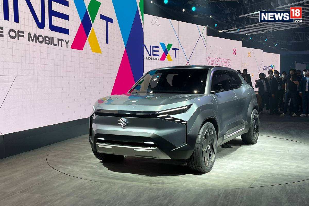 All-Electric Maruti Suzuki EVX Concept in Pics: See Design, Features ...