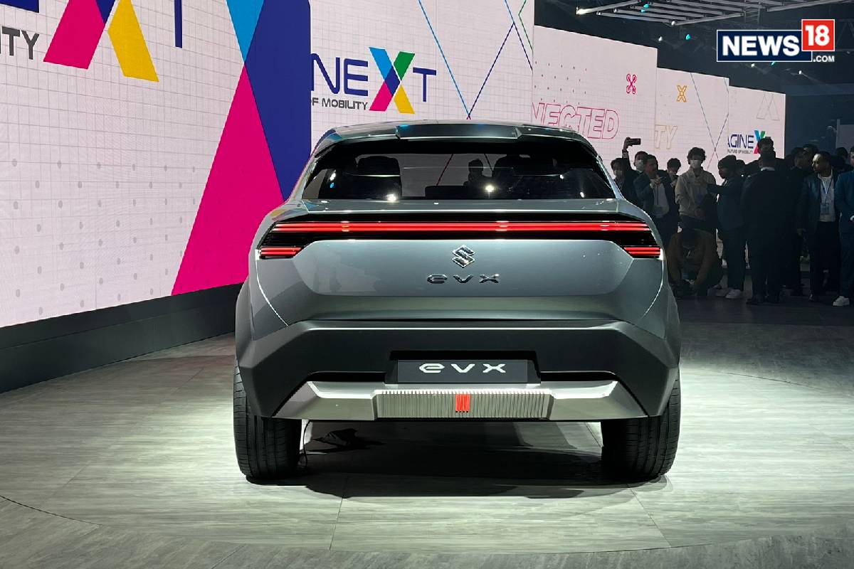 All-Electric Maruti Suzuki EVX Concept in Pics: See Design, Features ...