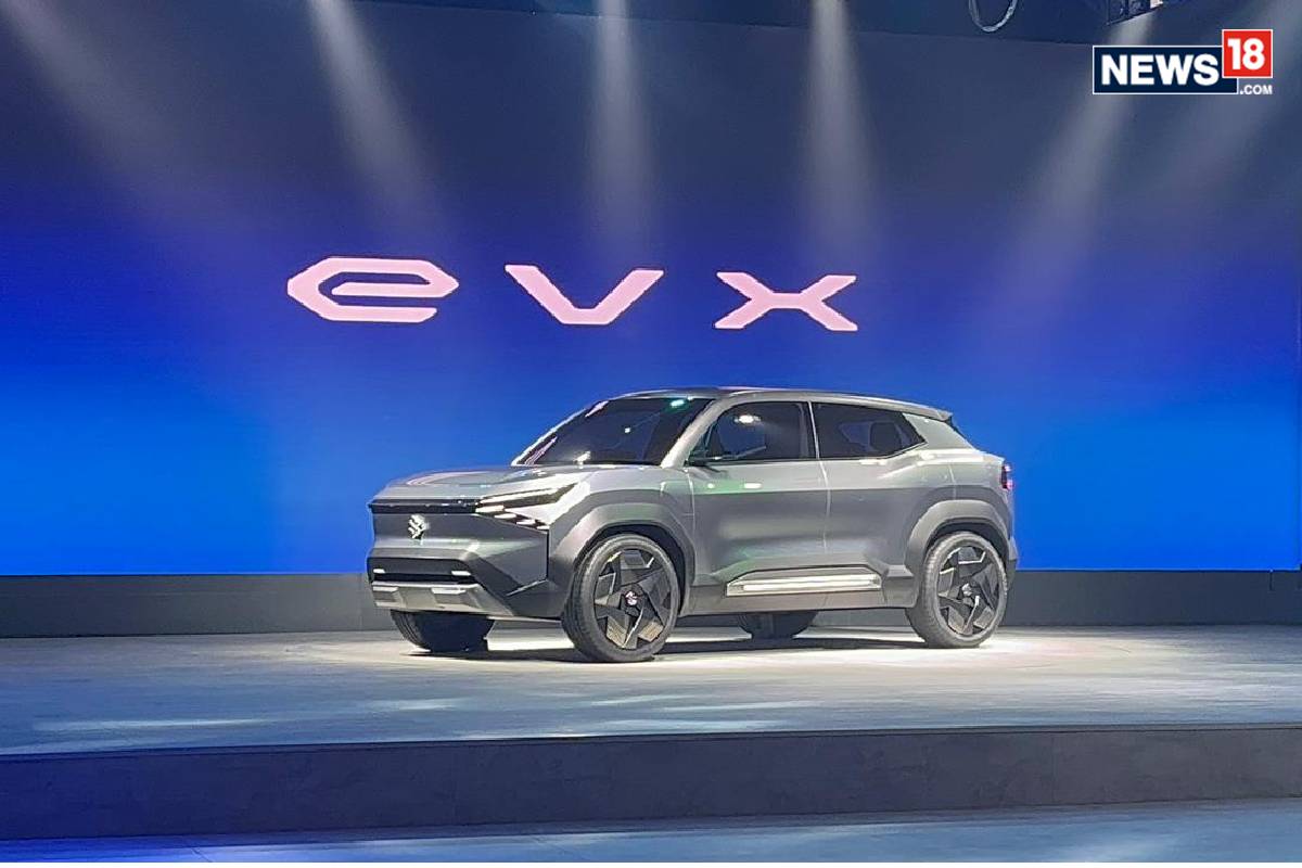 All-Electric Maruti Suzuki EVX Concept in Pics: See Design, Features ...
